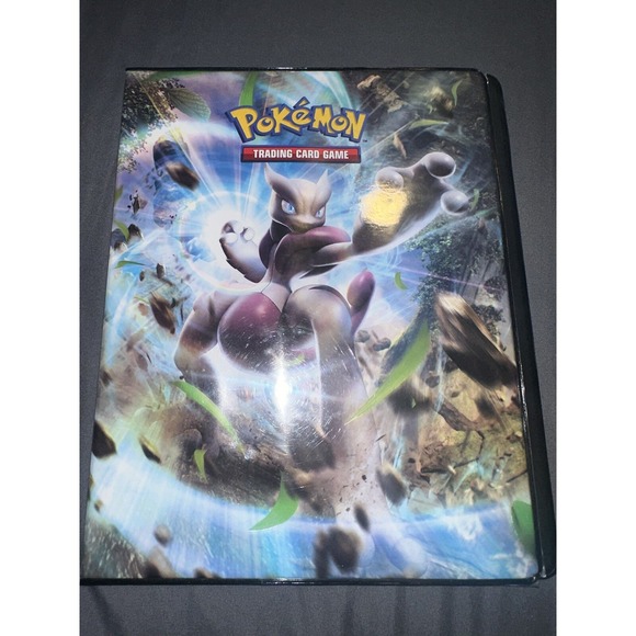 Office | Pokemon Xy8 Breaktrhrough 9 Pocket Binder Ultra Pro Mewtwo ...